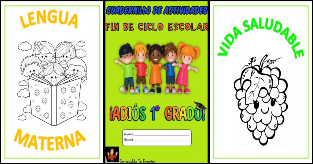 CUADERNILLO 1° FIN DE CICLO ESCOLAR 2022-2023 - Imagenes Educativas