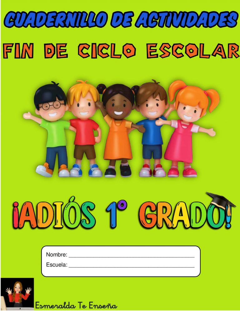 CUADERNILLO 1° FIN DE CICLO ESCOLAR 2022-2023 - Imagenes Educativas