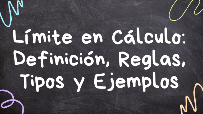 Límite en Cálculo: Definición, Reglas, Tipos y Ejemplos - Imagenes ...