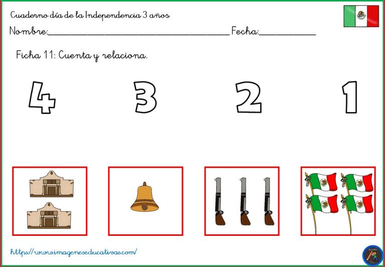CUADERNO PARA TRABAJAR EL DÍA DE LA INDEPENDENCIA EN EDUCACIÓN INFANTIL ...