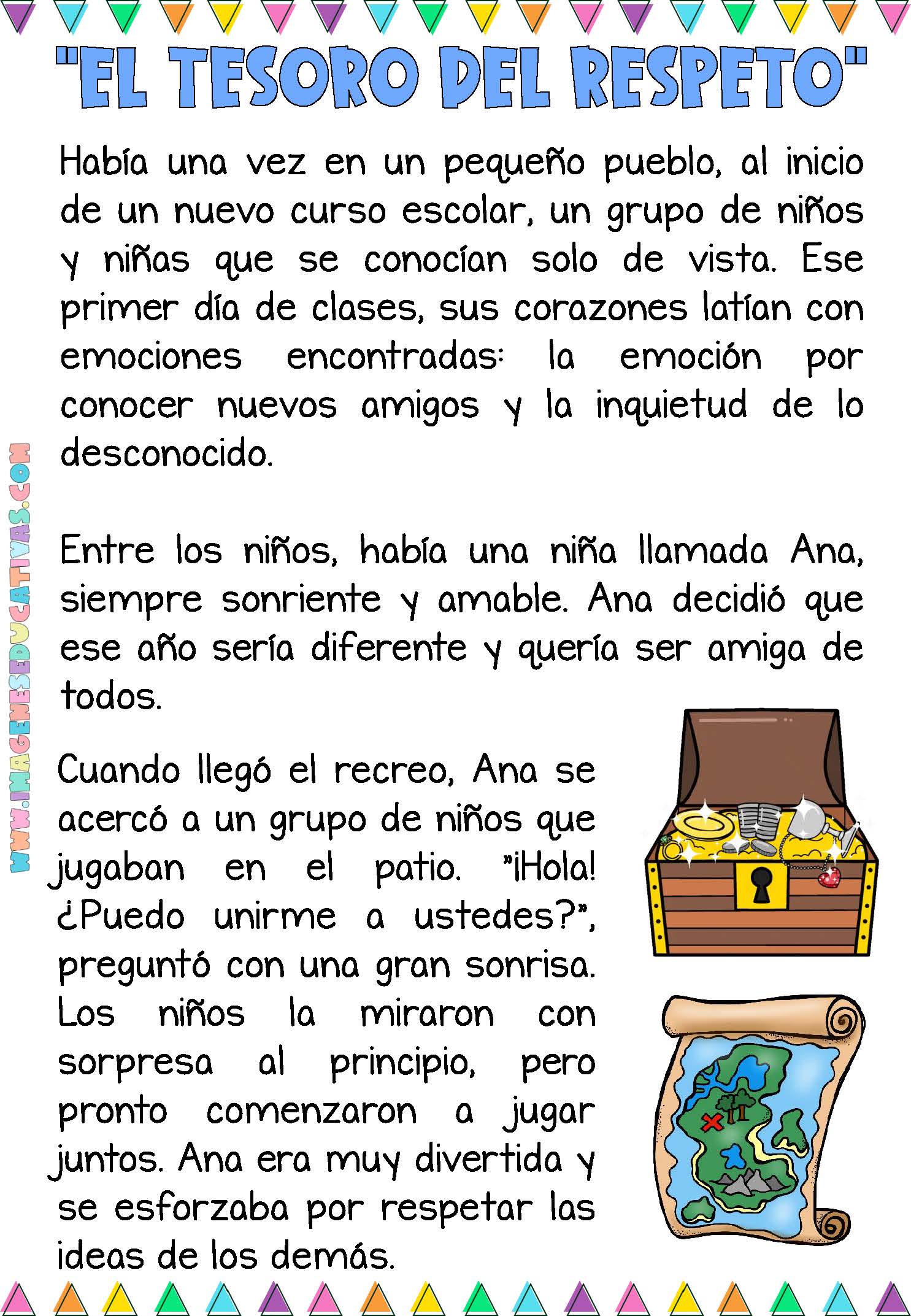 Cuentos Con Valores El Respeto Inicio De Curso Página 4 Imagenes