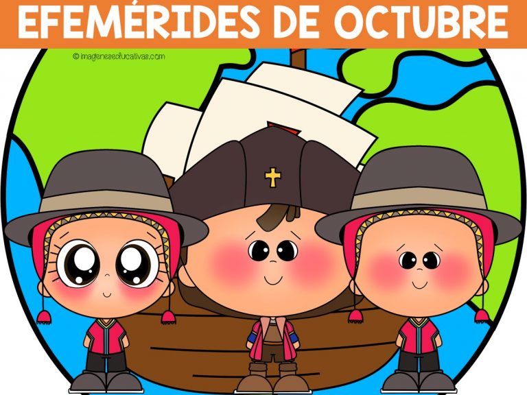 EFEMÉRIDES MES DE OCTUBRE DISEÑOS STAR CREANDO PARA DECORAR TU CLASE O ...