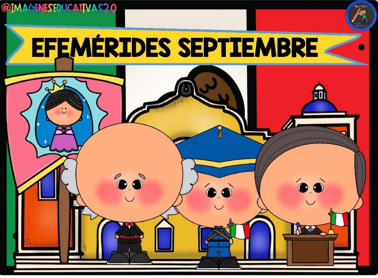 Efemérides de Septiembre 2024 - Imagenes Educativas