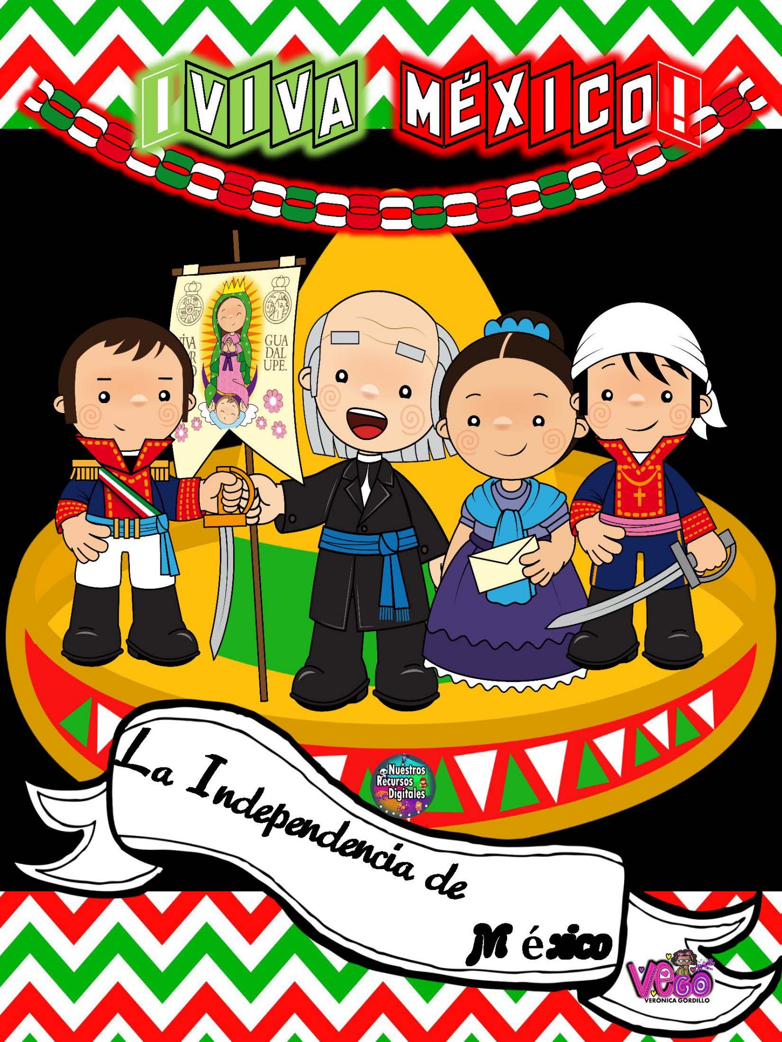 16 DE SEPTIEMBRE INDEPENDENCIA DE MÉXICO LAPBOOK INDEPENDENCIA DE ...