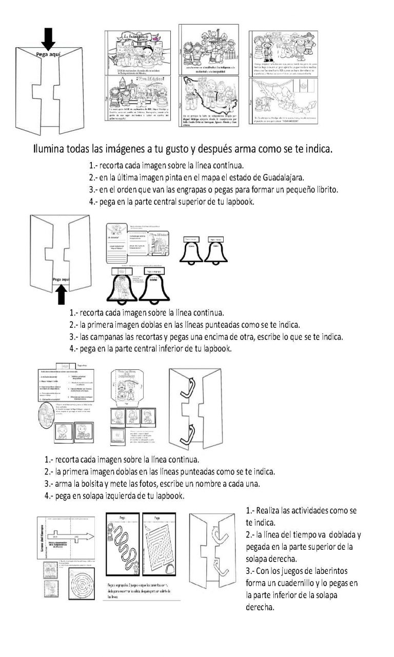 16 DE SEPTIEMBRE INDEPENDENCIA DE MÉXICO LAPBOOK INDEPENDENCIA DE ...