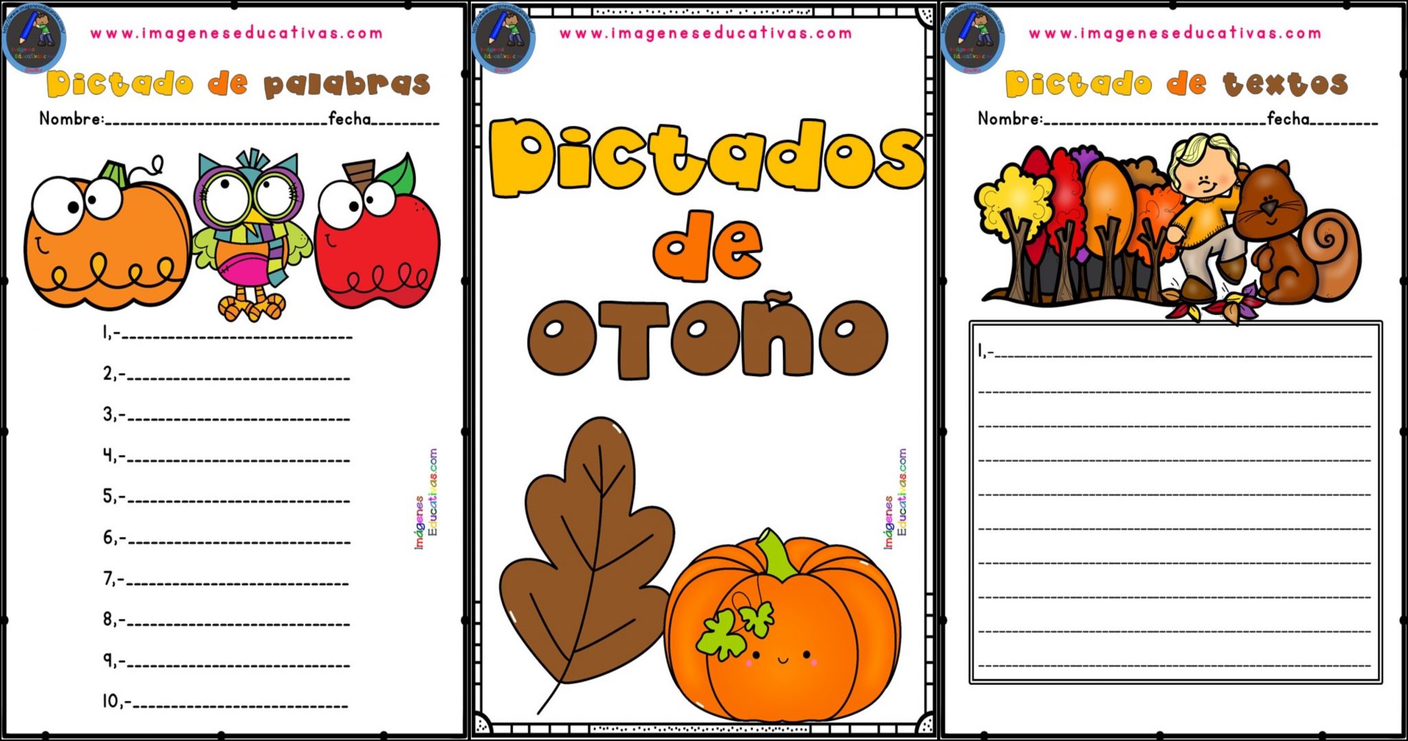 Dictado Archivos - Imagenes Educativas