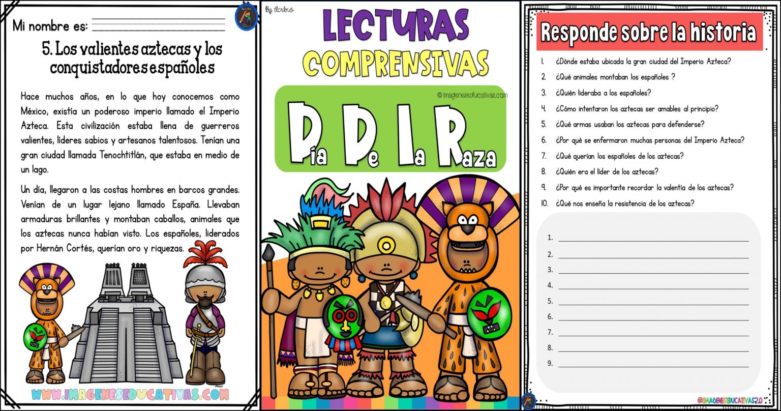 Lecturas de comprensión para el día de la raza 12 de octubre - Imagenes ...