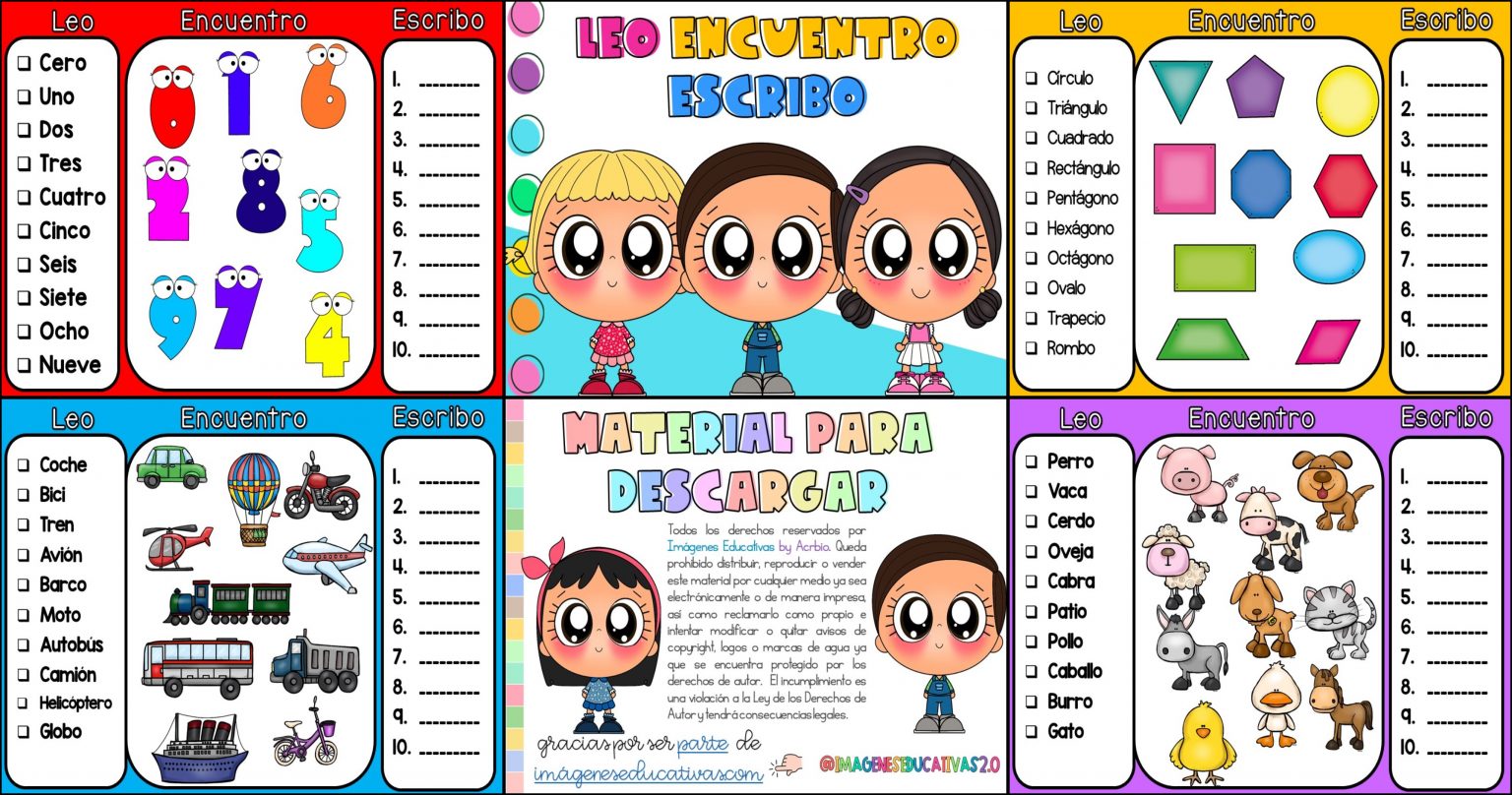 LEO - ENCUENTRO Y ESCRIBO - Imagenes Educativas