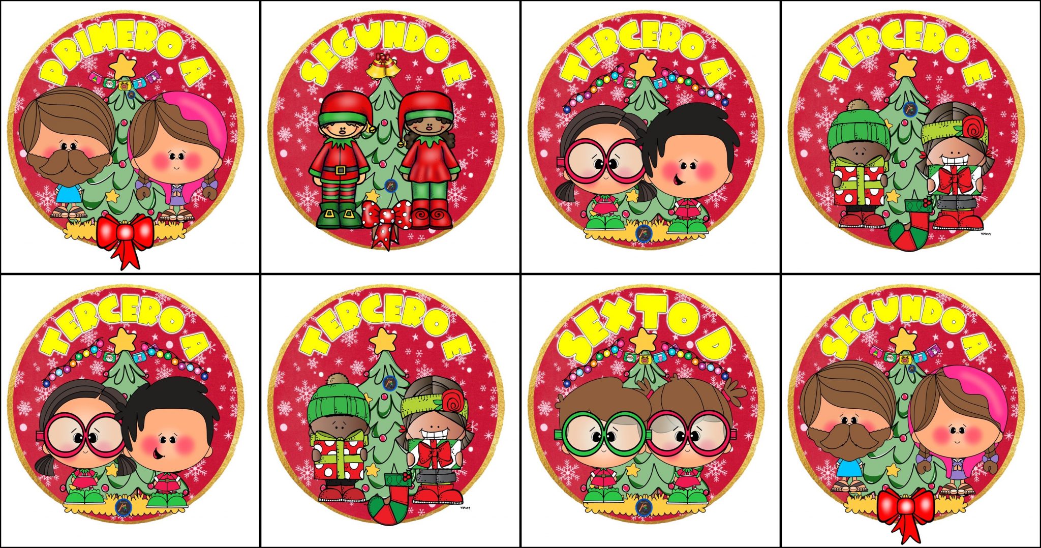 COLECCIÓN DE STIKER ESPECIAL NAVIDAD - Imagenes Educativas