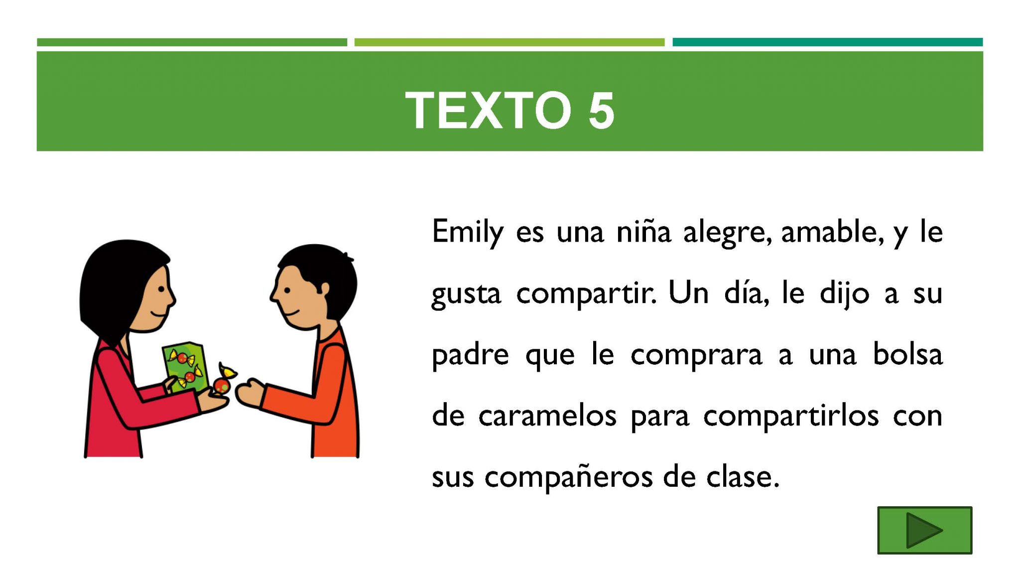 COMPRENSIÓN DE TEXTOS CORTOS CON PICTOGRAMAS ACTIVIDAD INTERACTIVA PPT ...