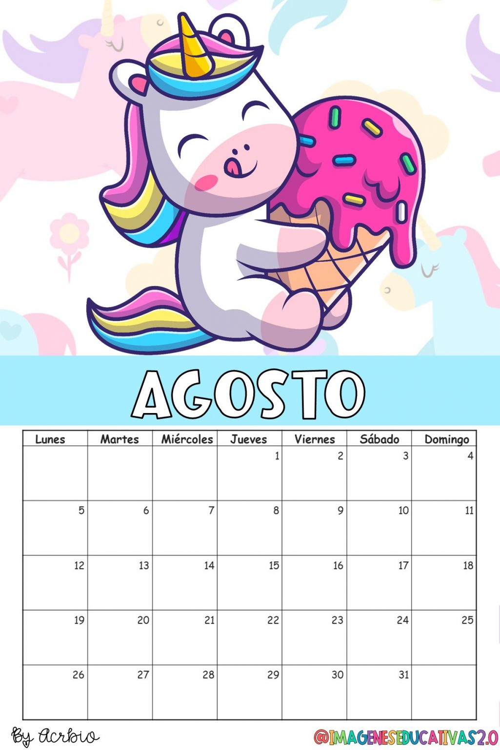 CALENDARIO Y PLANIFICADOR PARA RELLENAR CON FECHAS CLAVE 2024 DE LINDOS ...