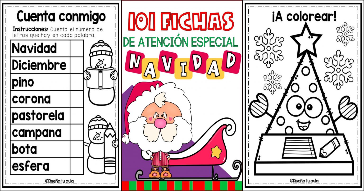 101 FICHAS CUADERNO ESPECIAL NAVIDAD 2023 - Imagenes Educativas