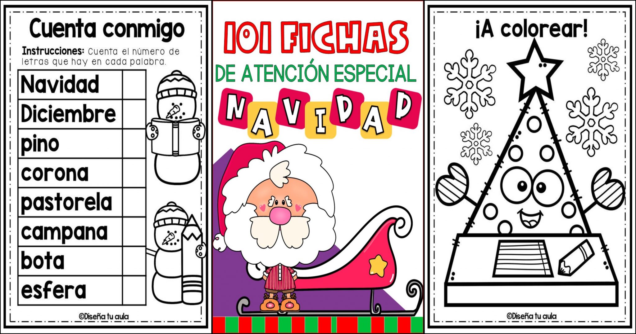 101 FICHAS CUADERNO ESPECIAL NAVIDAD 2023 - Imagenes Educativas