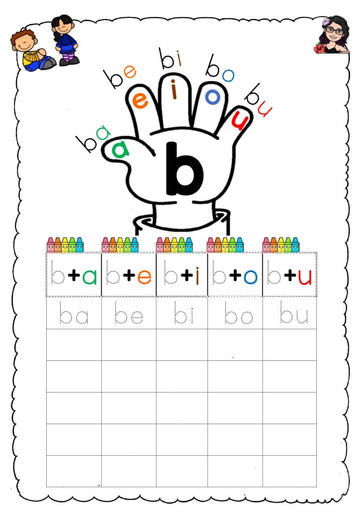 CUADERNO PARA TRABAJAR SÍLABAS SIMPLES - Imagenes Educativas