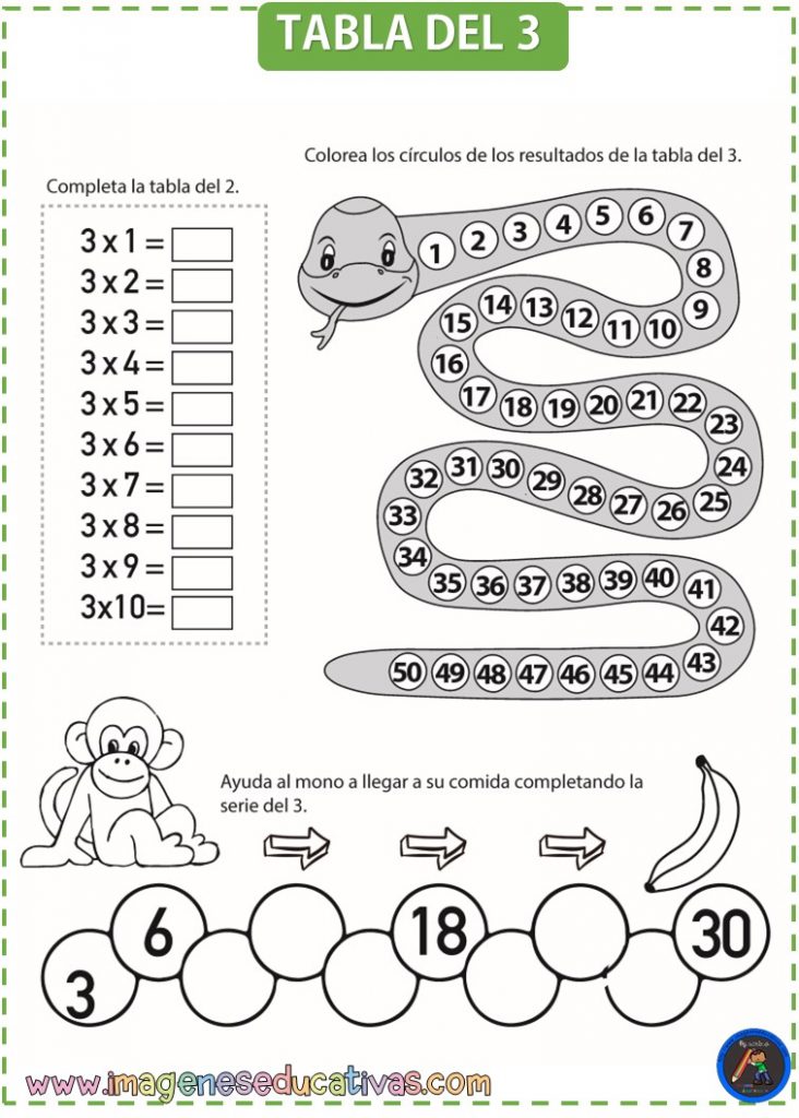 CUADERNO TABLAS DE MULTIPLICAR 2024 IE1 - Imagenes Educativas