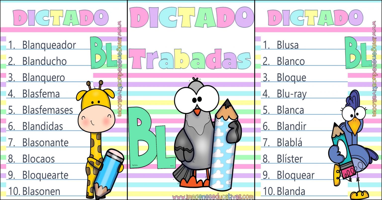 MEJORANDO LA ESCRITURA Y LECTURA: ACTIVIDADES DE DICTADO CON SÍLABAS ...