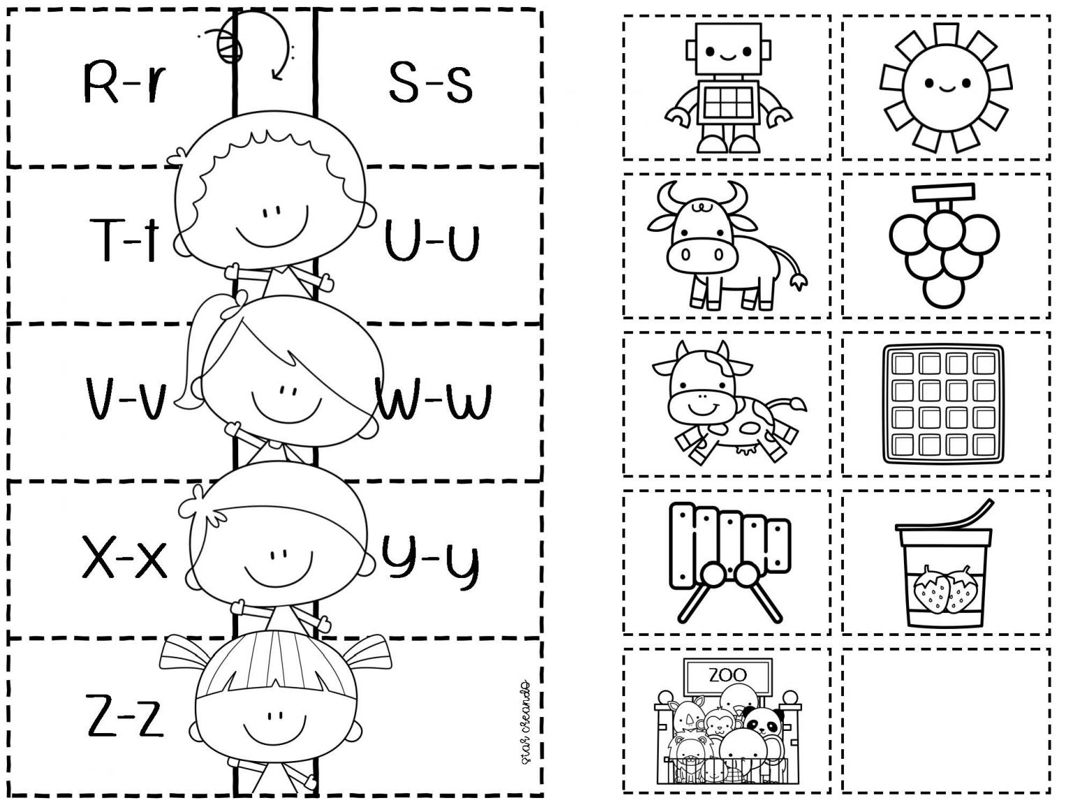 INTERACTIVO ABC STARCREANDO GRATIS - Imagenes Educativas