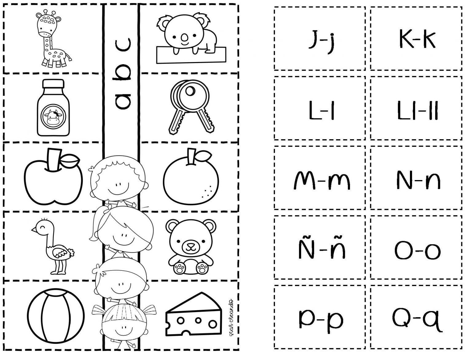 INTERACTIVO ABC STARCREANDO GRATIS - Imagenes Educativas