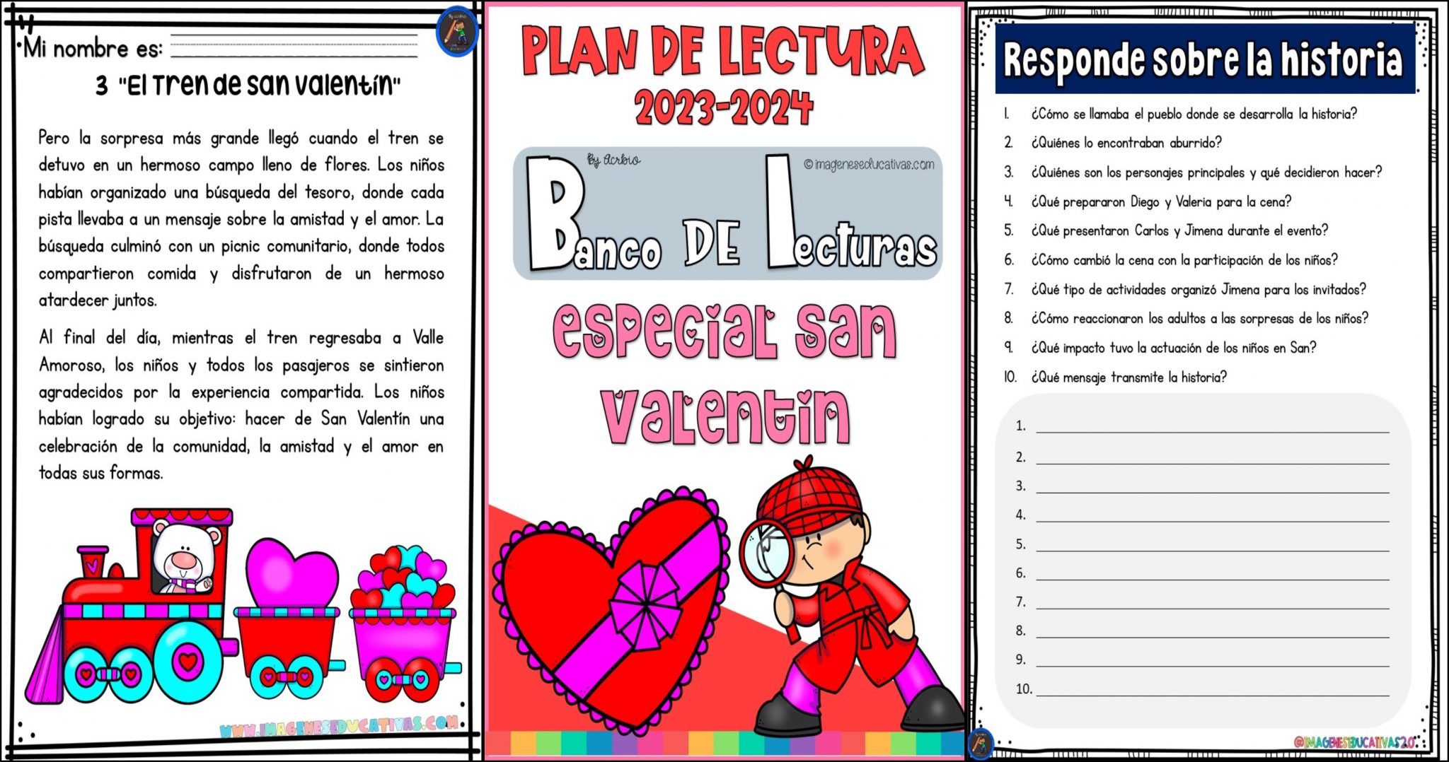 LECTURAS-PARA-EL-PLAN-LECTOR-2023-2024-ESPECIAL-SAN-VALENTIN - Imagenes ...