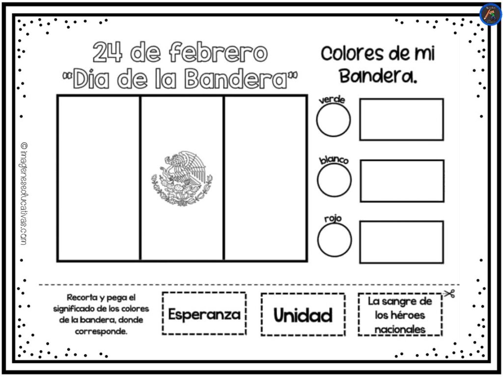 ACTIVIDADES PARA TRABAJAR EL DÍA DE LA BANDERA MEXICANA 24 DE FEBRERO ...