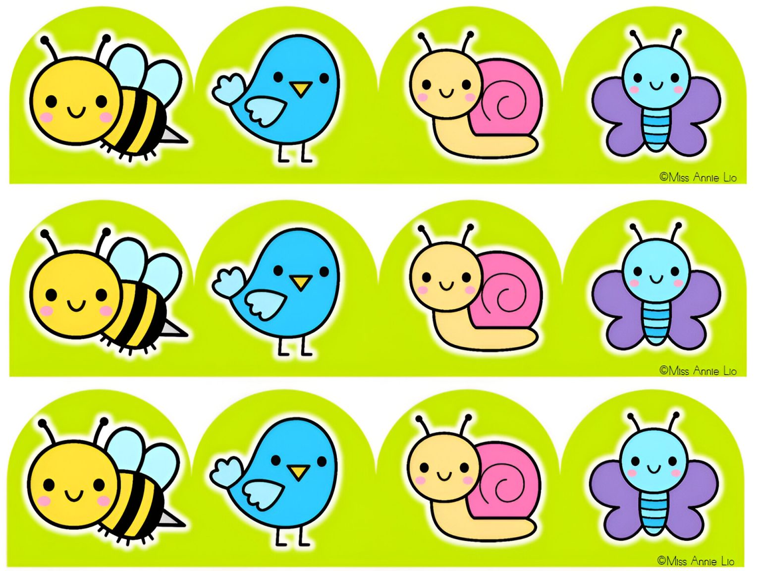 CENEFAS DE PRIMAVERA PARE DECORAR LA CLASE O EL SALÓN - Imagenes Educativas