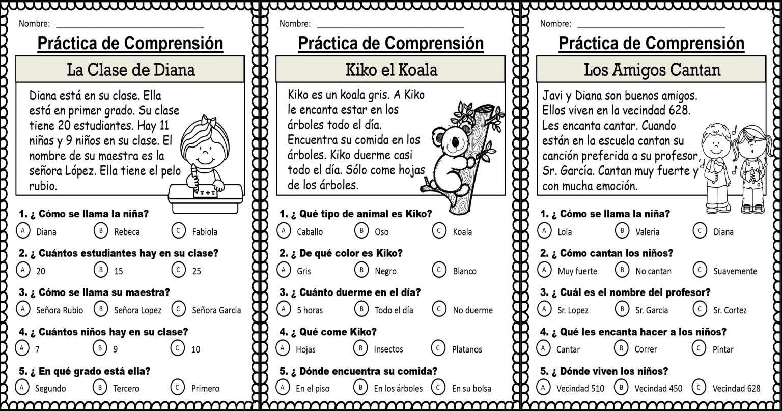 MINI LECTURITAS DE COMPRENSIÓN PARA INFANTIL Y PRIMARIA - Imagenes ...