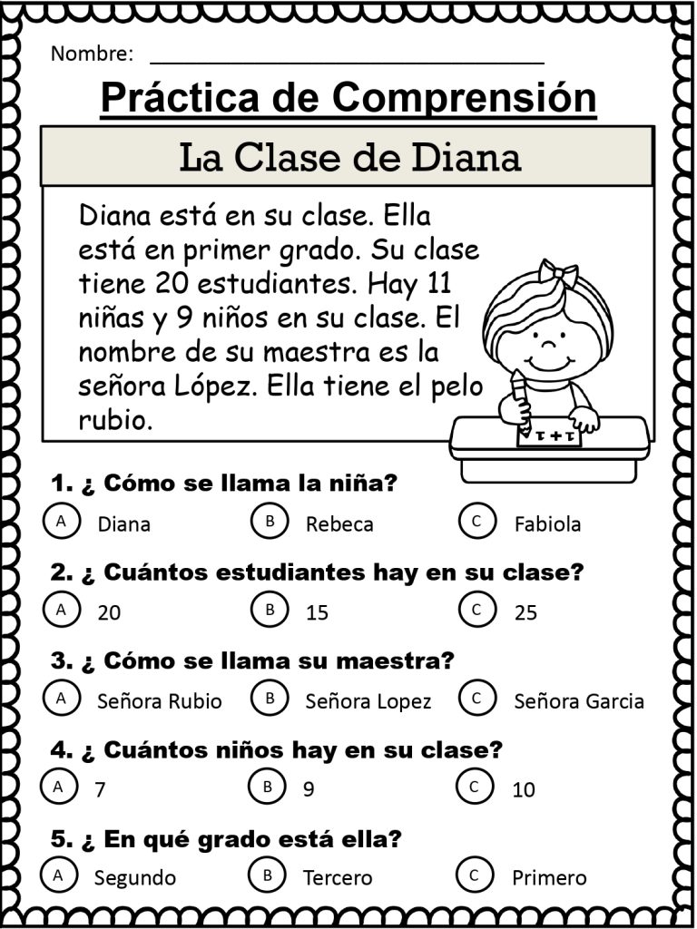 MINI LECTURITAS DE COMPRENSIÓN PARA INFANTIL Y PRIMARIA - Imagenes ...