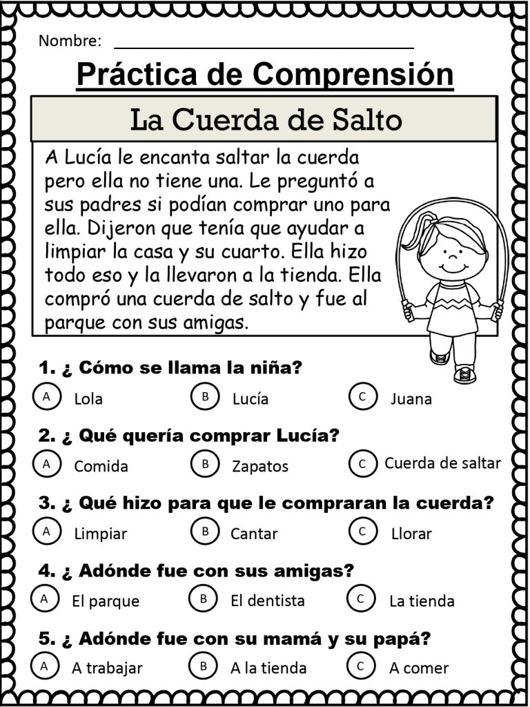 Mini libro de lectura letra A - Imagenes Educativas