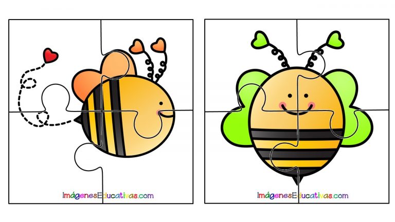 PRECIOSOS ROMPECABEZAS DE SAN VALENTÍN - Imagenes Educativas