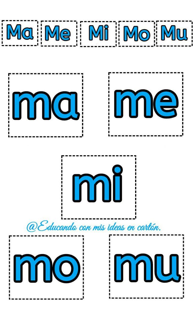 101 SILABARIOS PARA REFORZAR LA LECTOESCRITURA - Imagenes Educativas