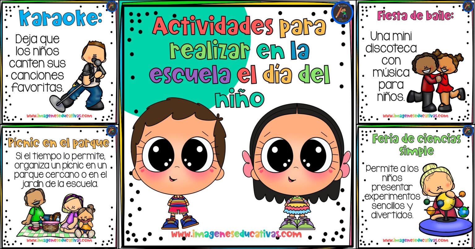 Actividades para realizar en la escuela el día del niño 4 - Imagenes ...