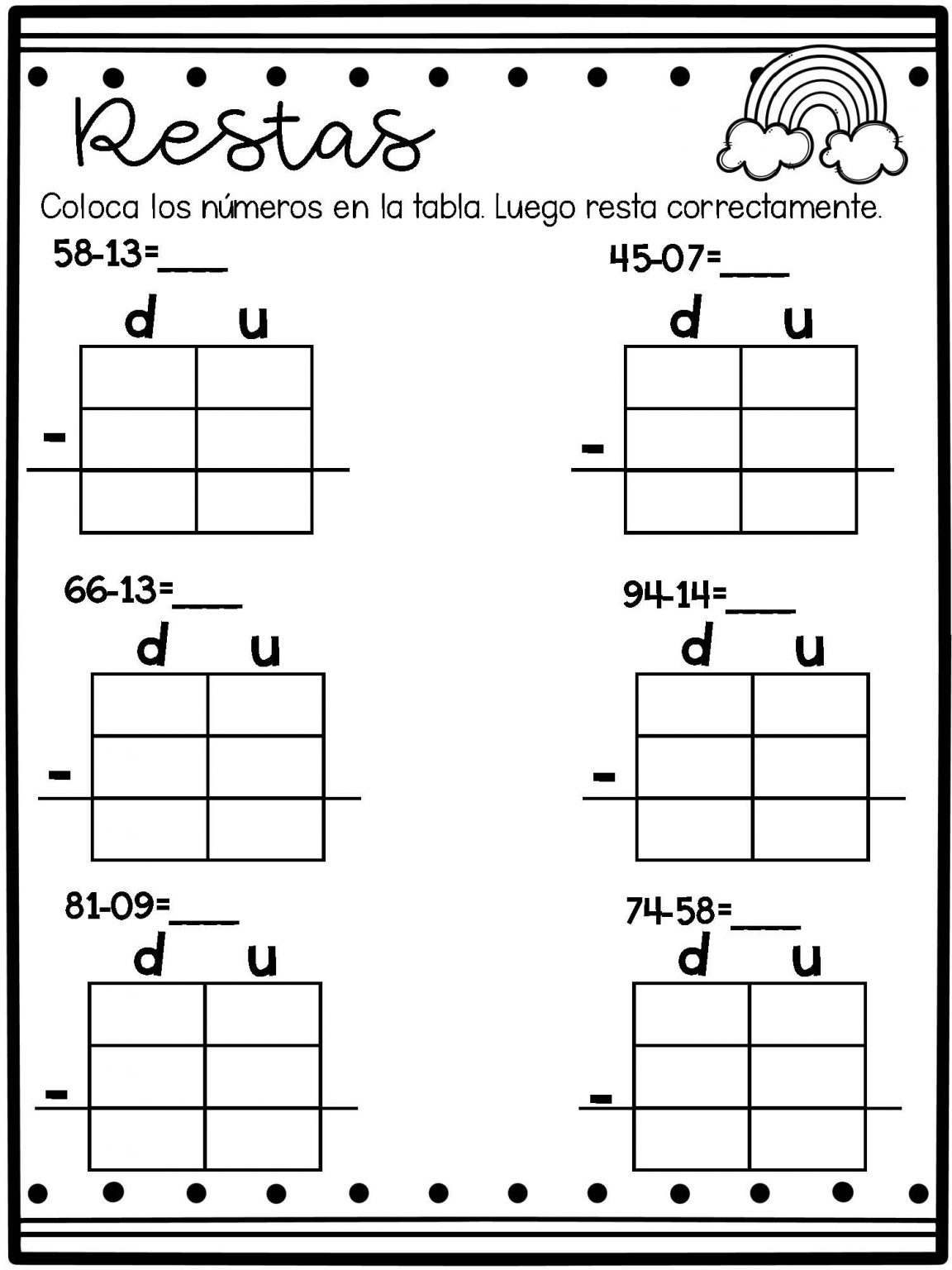 CUADERNILLO SUMAS Y RESTAS 2º GRADO - Imagenes Educativas