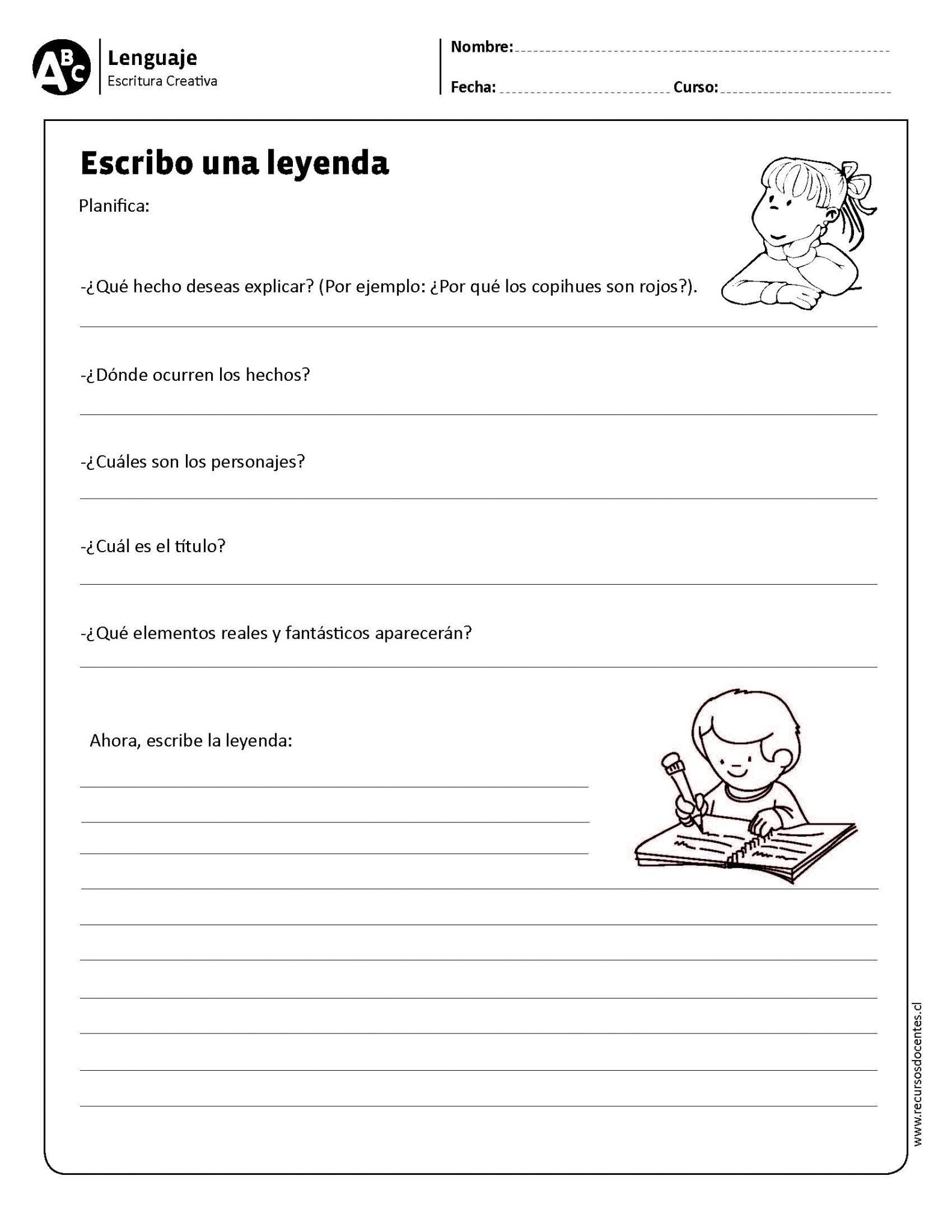 CUADERNO DE ESCRITURA CREATIVA TERCER CICLO DE PRIMARIA_Página_10 ...