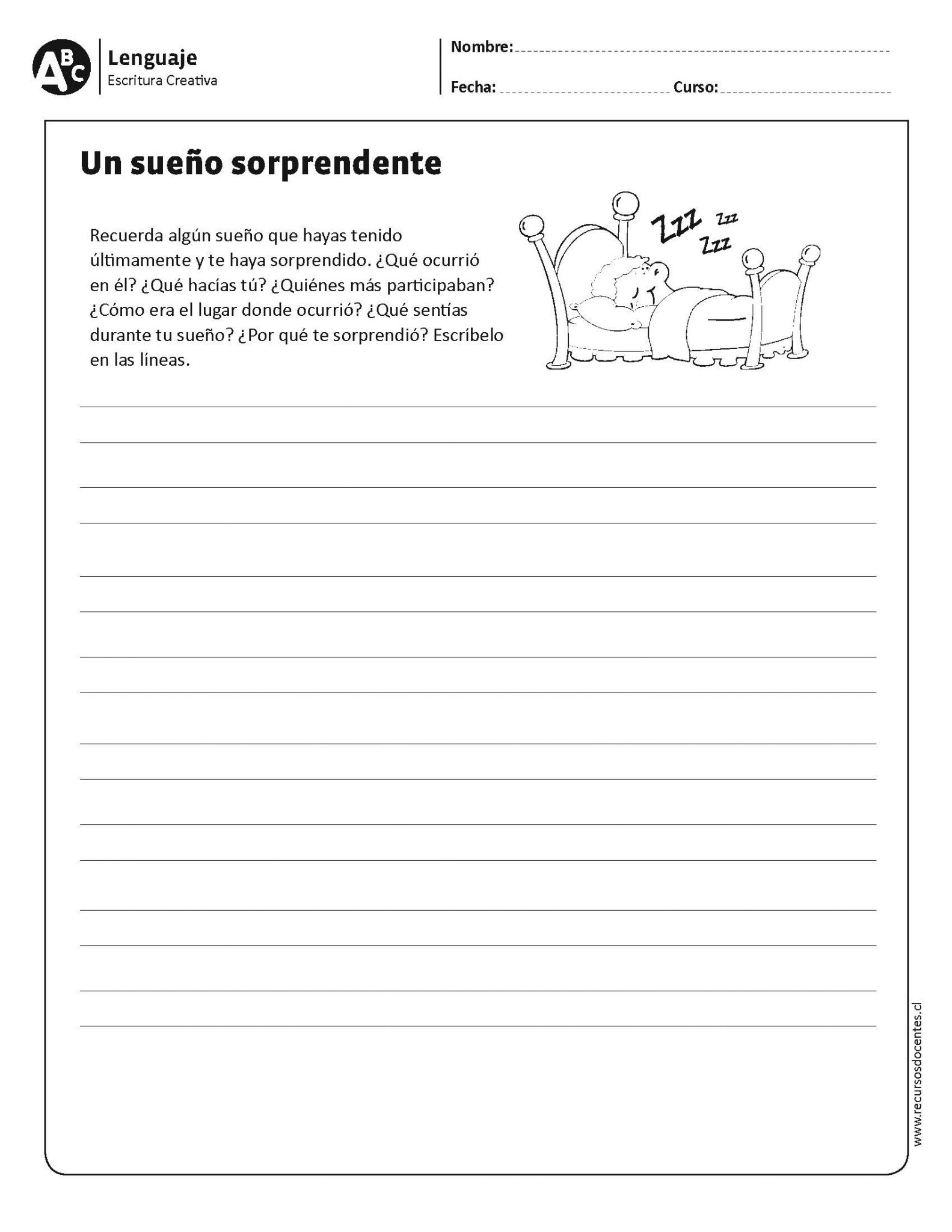 Cuaderno de Escritura creativa para tercer ciclo de primaria - Imagenes ...