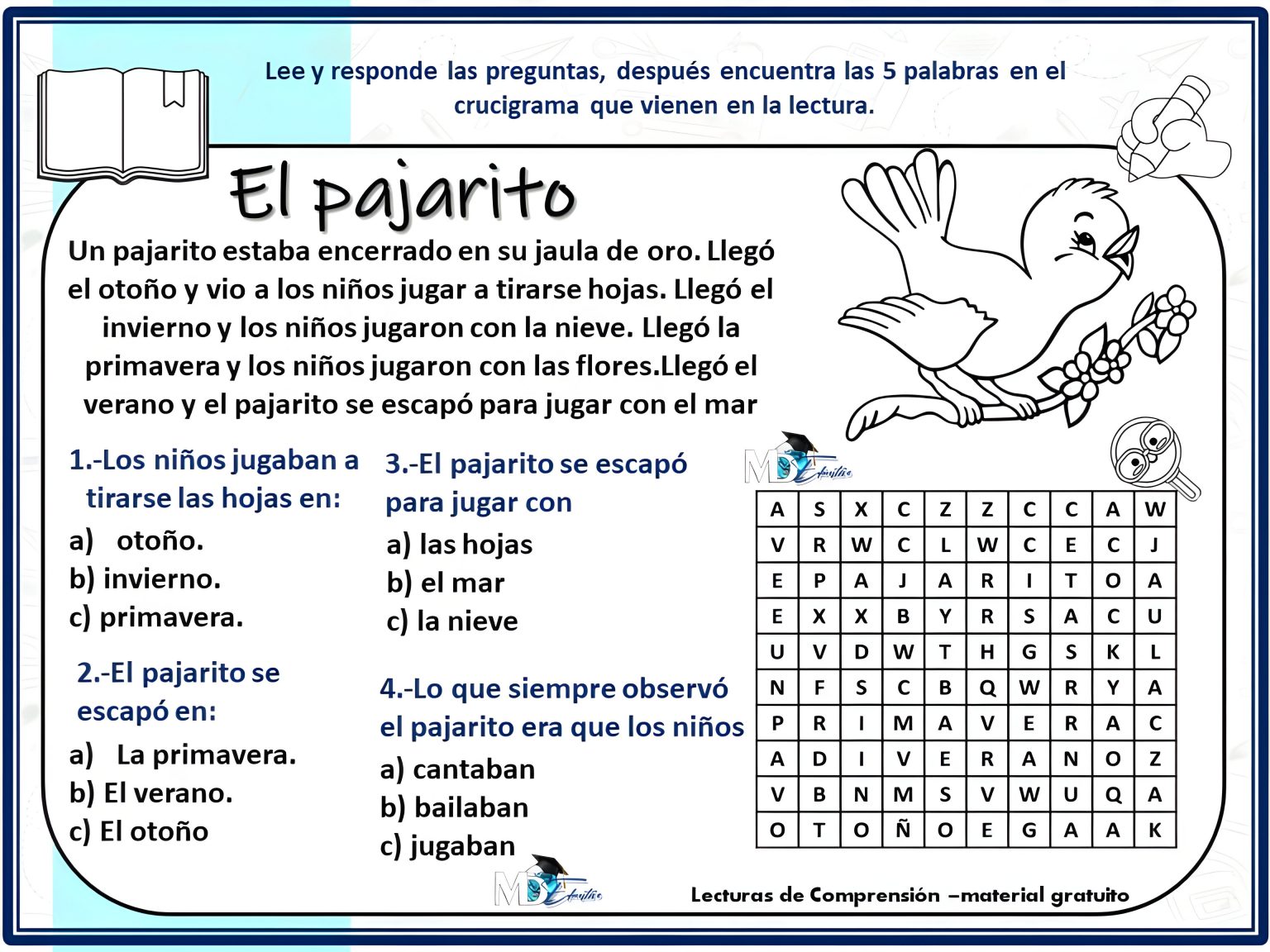 CUADERNO DE LECTURITAS PARA PRIMARIA - (2) - Imagenes Educativas