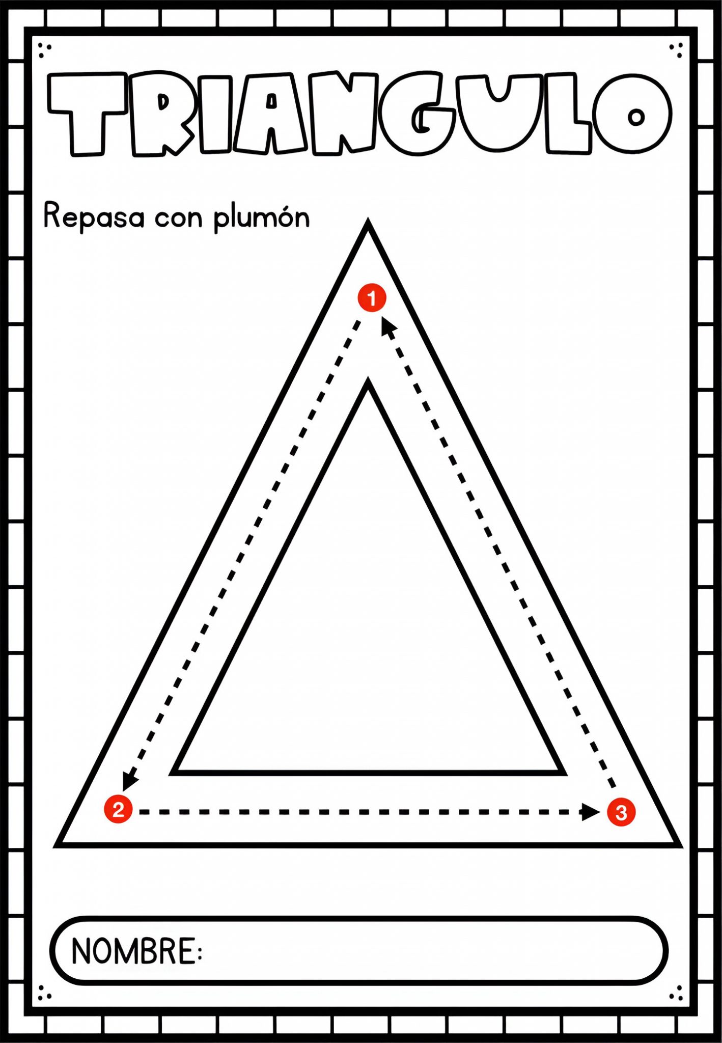 Cuaderno figuras geométricas grafo motricidad - Imagenes Educativas