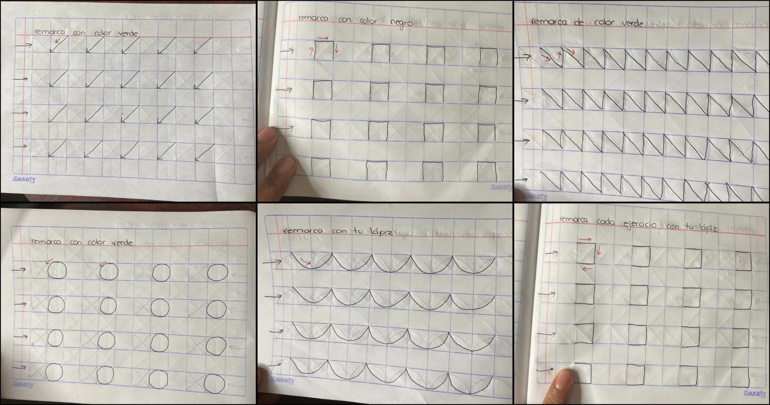 Grafomotricidad Trazos Abecedario - Imagenes Educativas