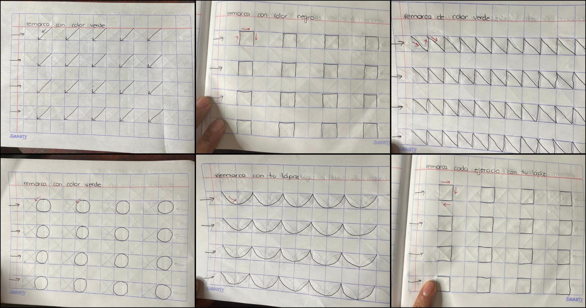 Grafomotricidad Trazos Abecedario - Imagenes Educativas