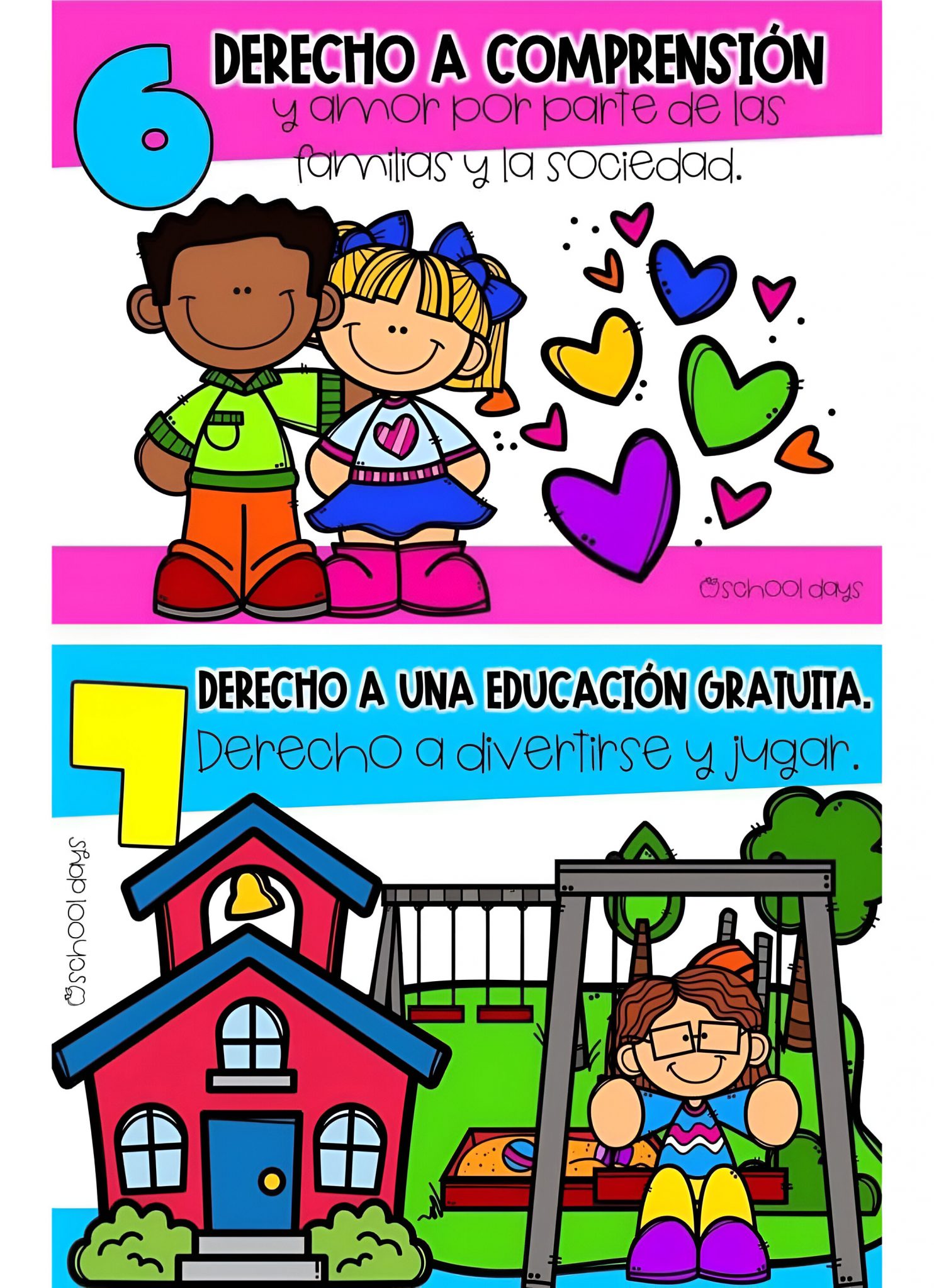 Derechos fundamentales de niños y niñas - Imagenes Educativas