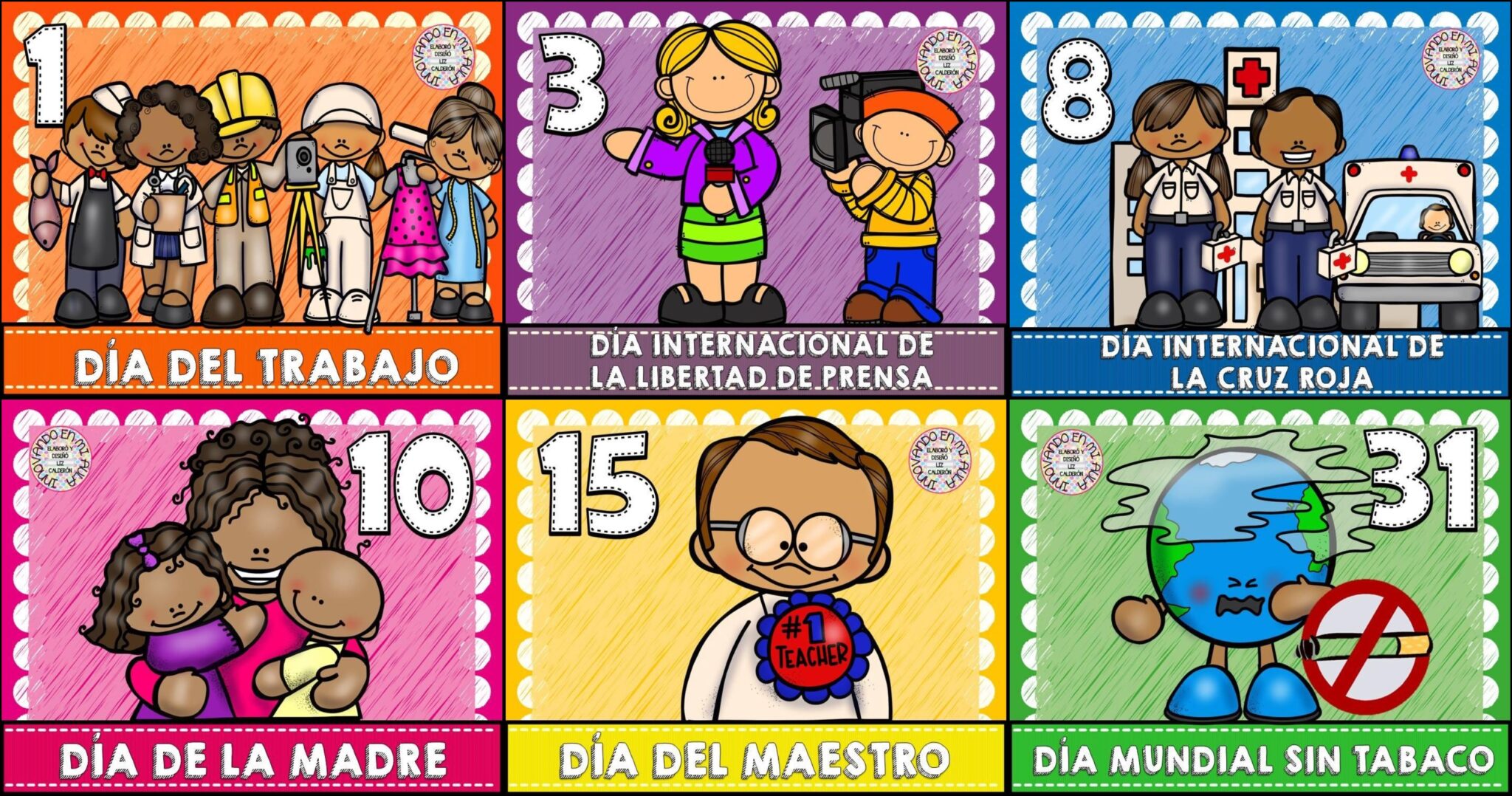 Efemérides mes de mayo portada 3 - Imagenes Educativas
