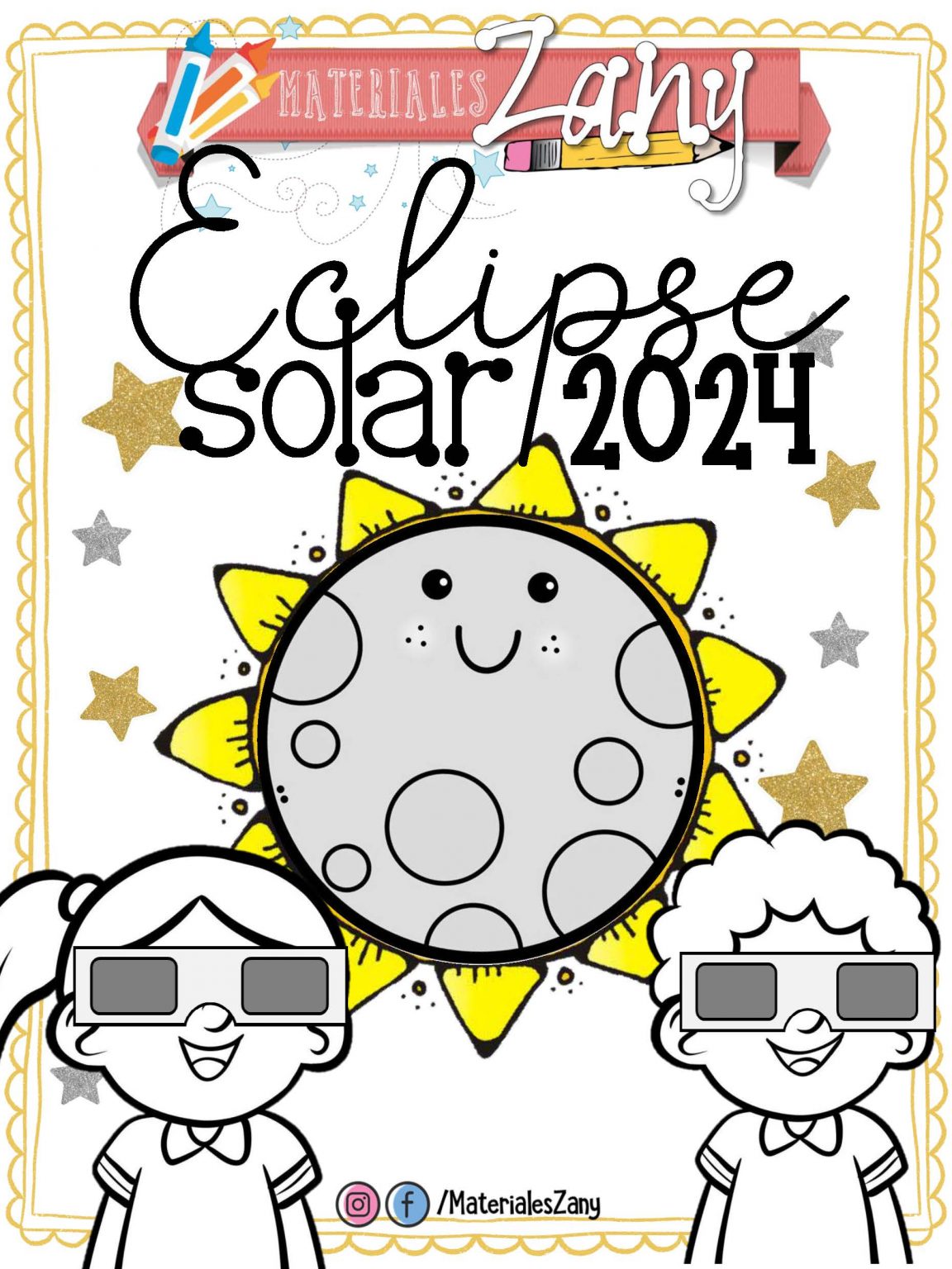 INTERACTIVO PARA TRABAJAR EL ECLIPSE SOLAR 2024 - Imagenes Educativas