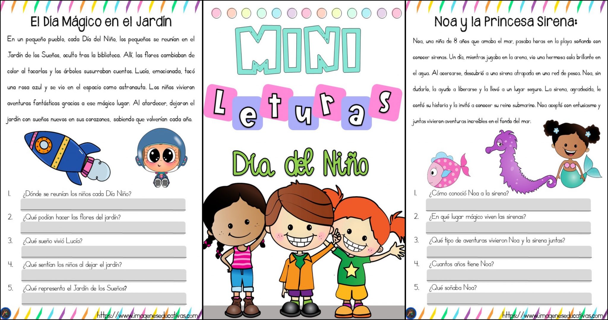 Lecturitas sencillas para trabajar la comprensión lectora en nivel ...