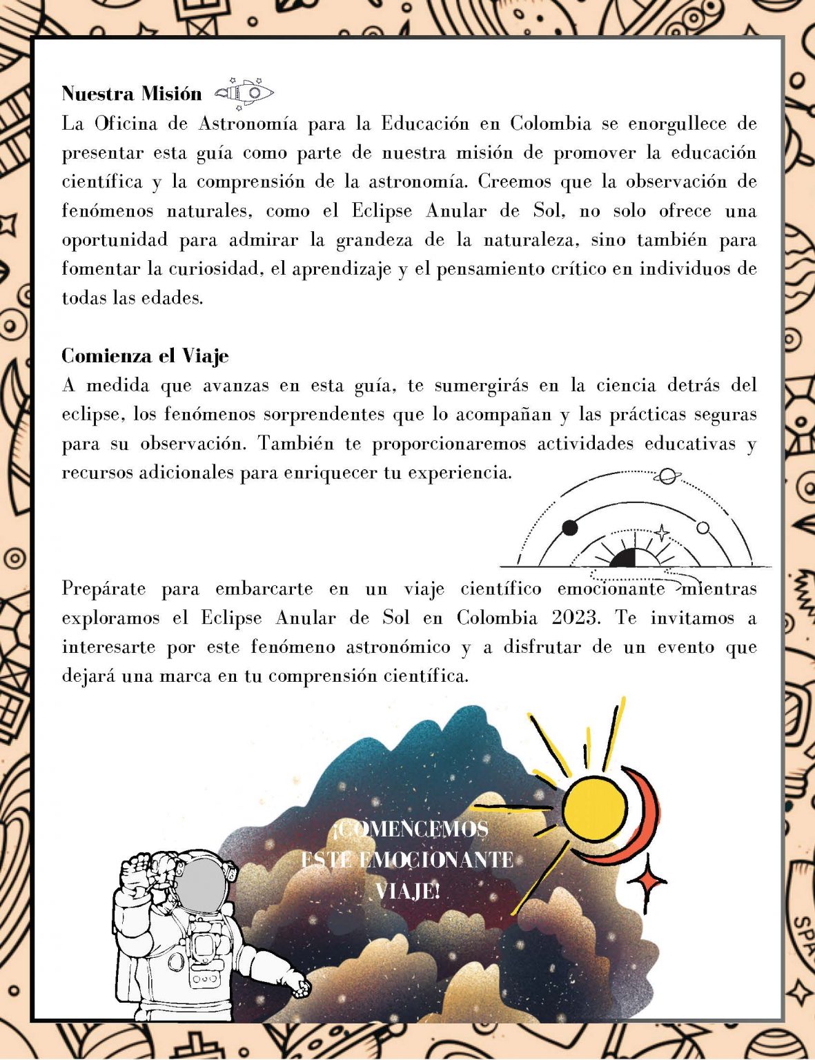 GUÍA DIDÁCTICA PARA TRABAJAR EL ECLIPSE SOLAR - Imagenes Educativas