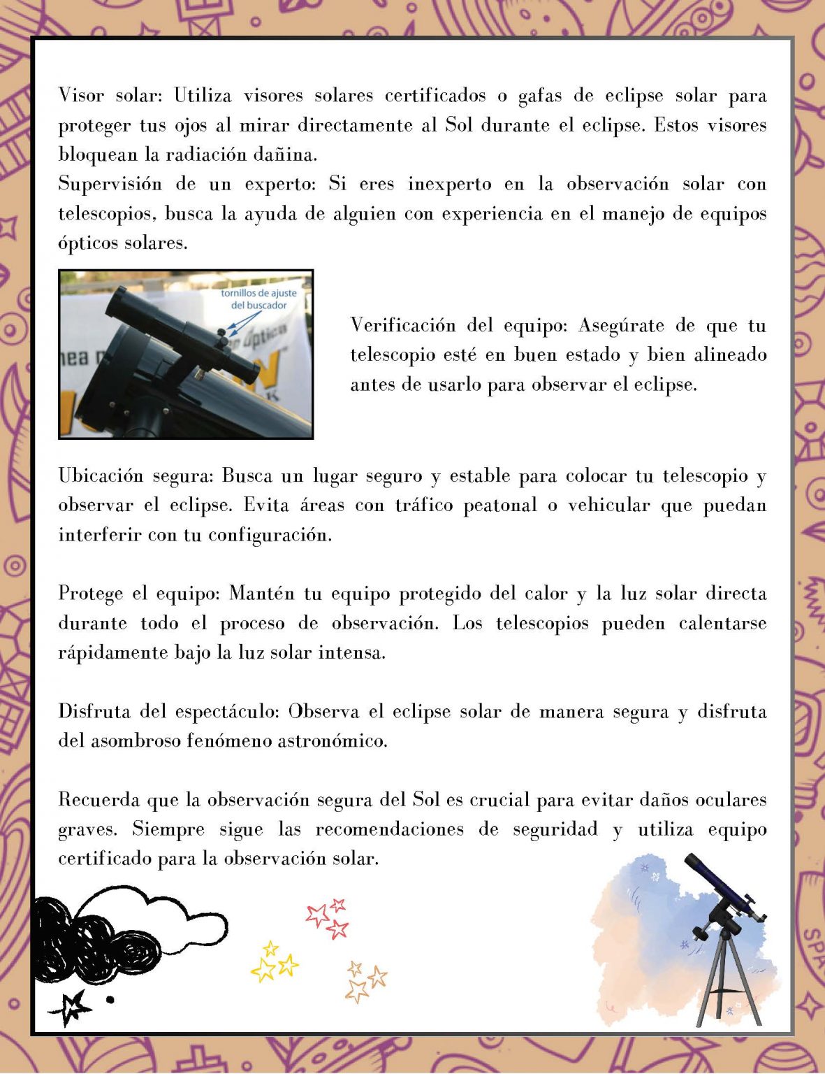 GUÍA DIDÁCTICA PARA TRABAJAR EL ECLIPSE SOLAR - Imagenes Educativas