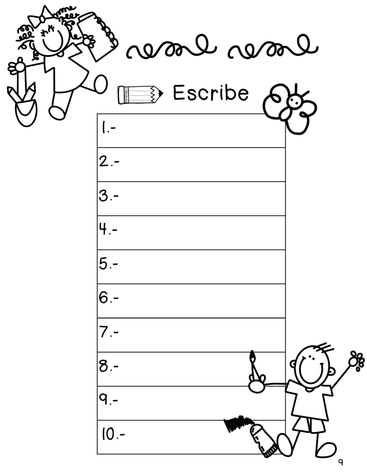 Cuaderno de dictado fácil. Letras m,s,t,l,r,p. - Imagenes Educativas