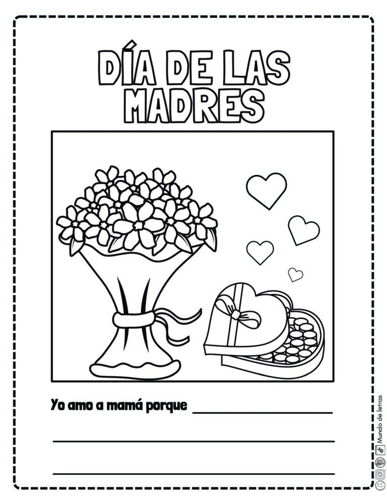 Fichas de actividades: El Día de la Madre - Imagenes Educativas