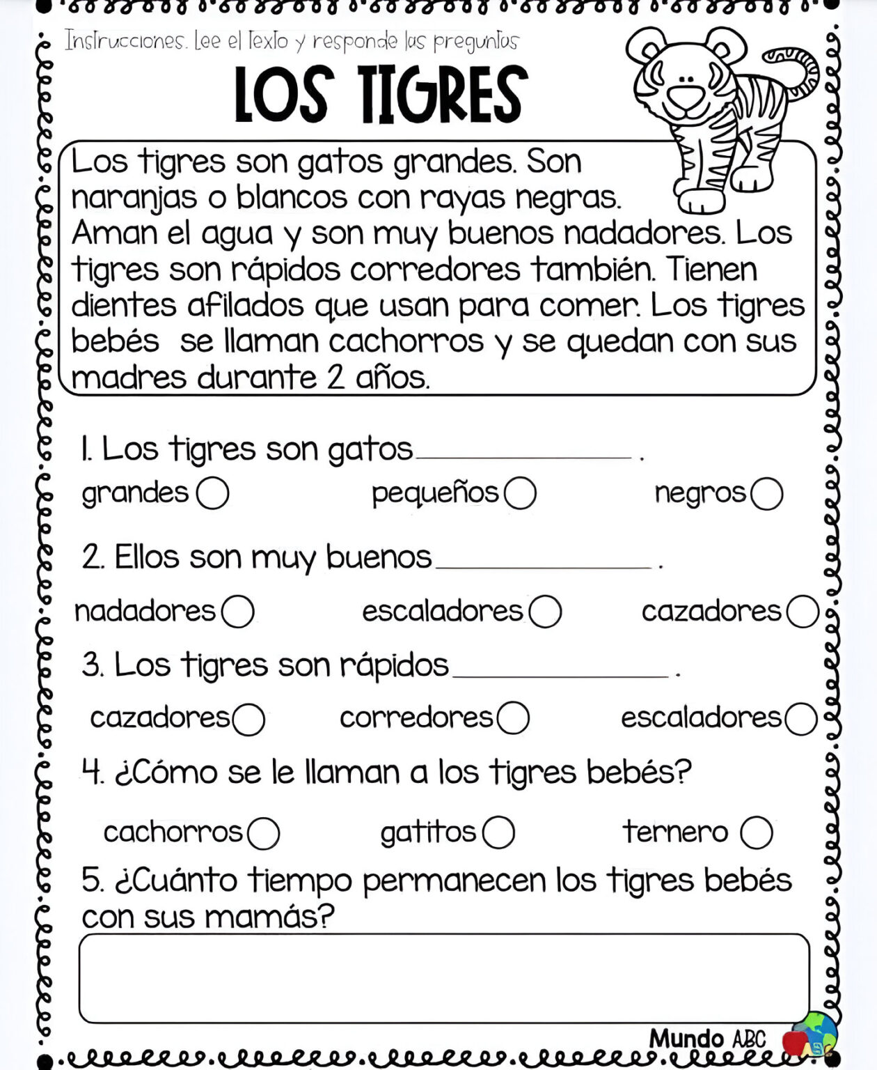 Lecturitas de comprension sencillas verano - Imagenes Educativas