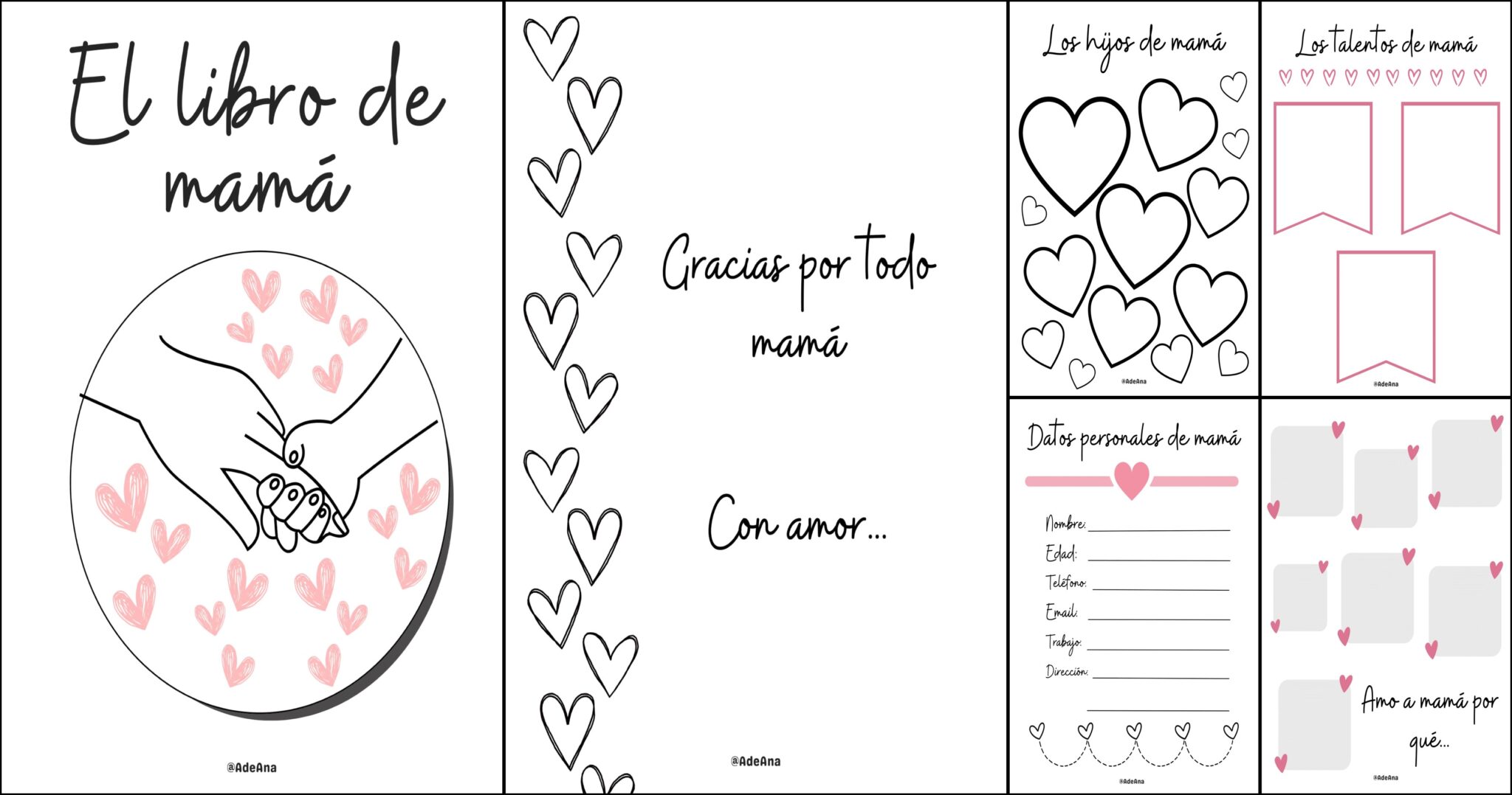Fichas de actividades: El Día de la Madre - Imagenes Educativas