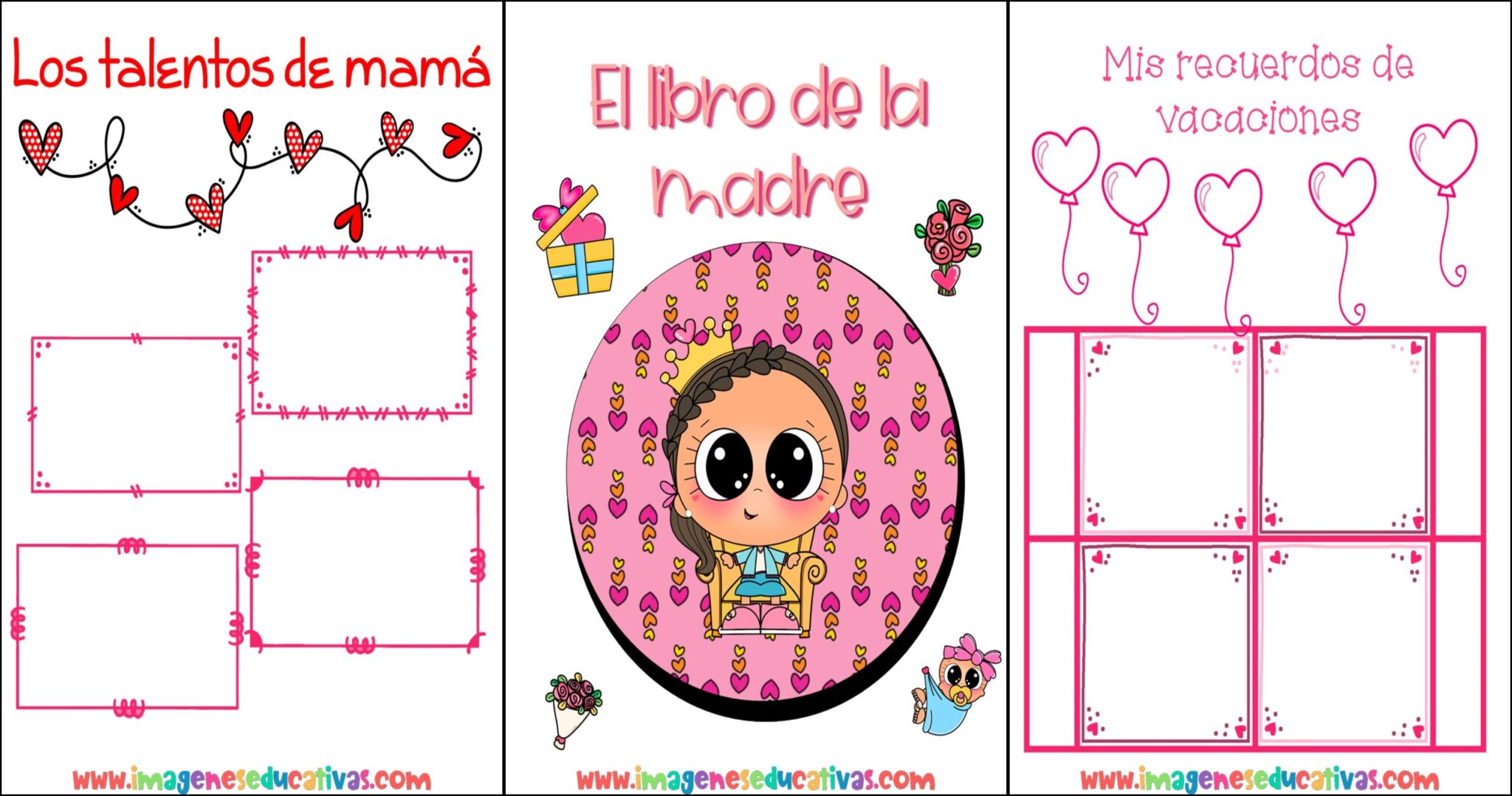 Libro día de la madre de Imágenes Educativas - Imagenes Educativas