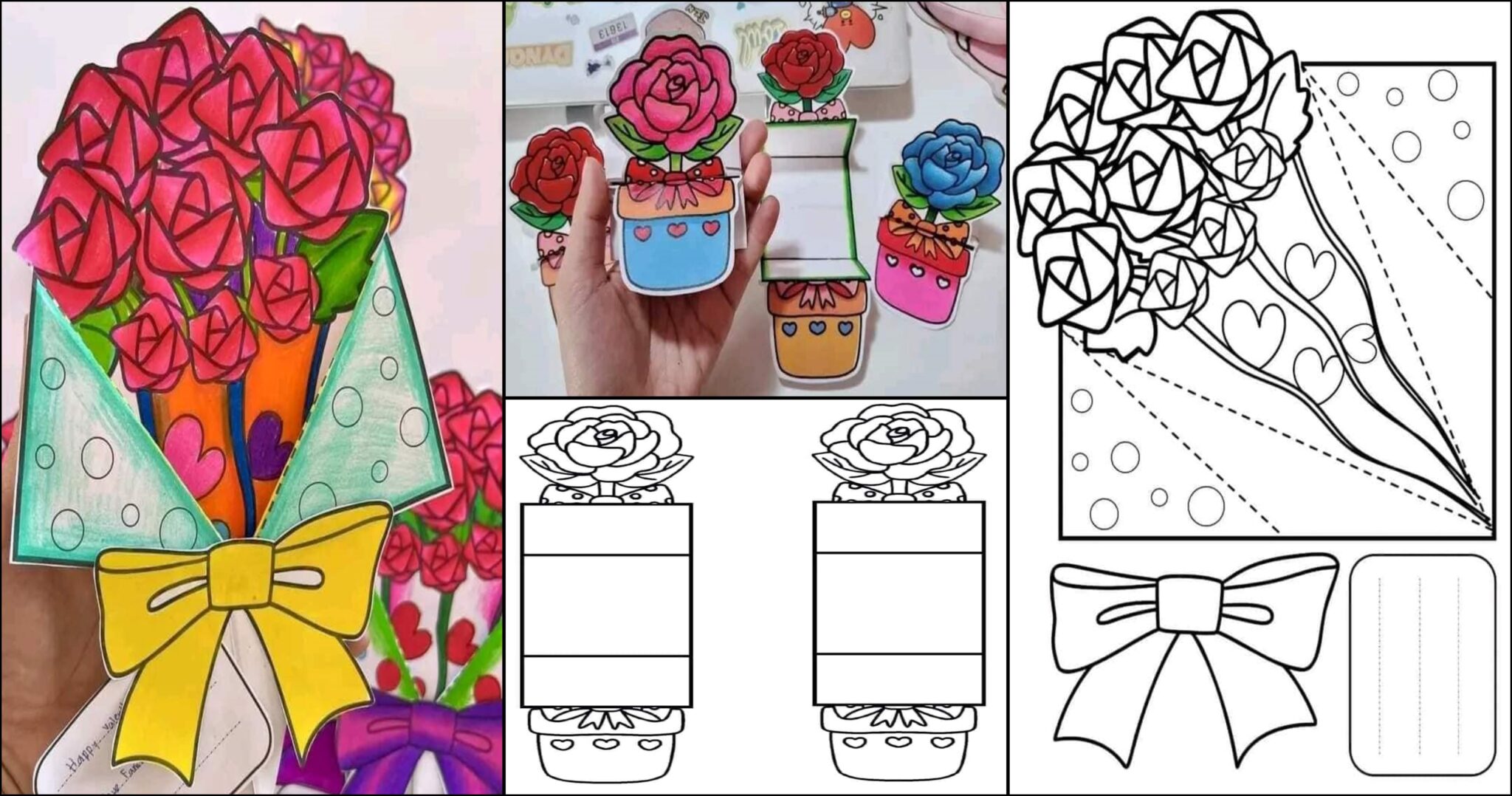 Manualidad Especial Día de la Madre recortable - Imagenes Educativas